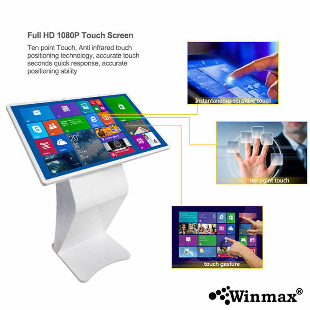 Stand Alone Touch Screen Kiosk Model Winmax-K032