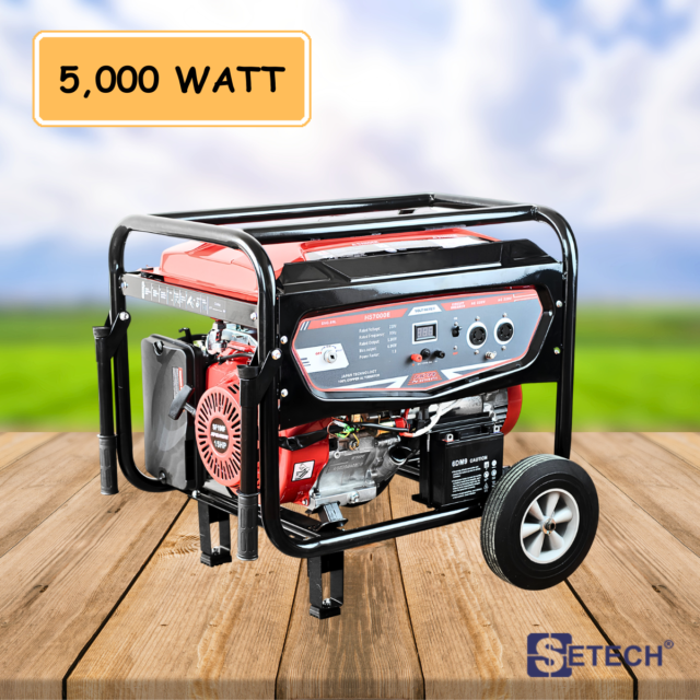 เครื่องยนต์ปั่นไฟ 5000 วัตต์ SETECH