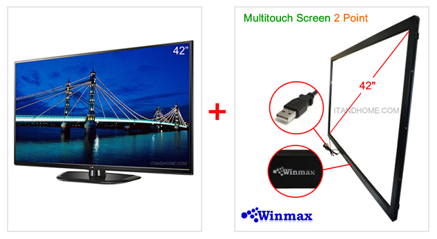 Touch screen LED TV 42 inch