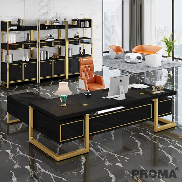 Luxury Modern Style Office Table And Chair