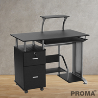 Modern Computer Table Standard Office Desk with Side Table